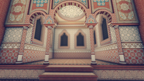 Arabic Palace Architecture, Motion Graphics | VideoHive