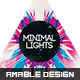 Minimal Lights Flyer/Poster, Print Templates | GraphicRiver
