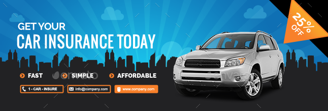 Car Insurance Social Media Covers, Web Elements | GraphicRiver