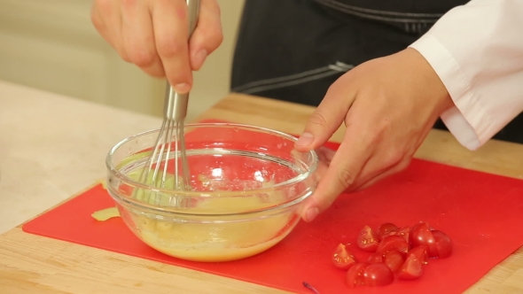 Mixing Salad Dressing, Stock Footage | VideoHive
