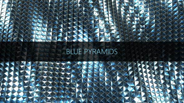 Blue Pyramids, Motion Graphics | VideoHive