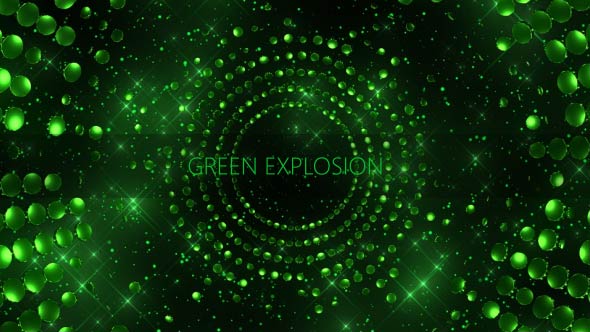 Green Explosion, Motion Graphics | VideoHive