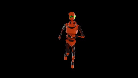 Robot Run, Motion Graphics | VideoHive