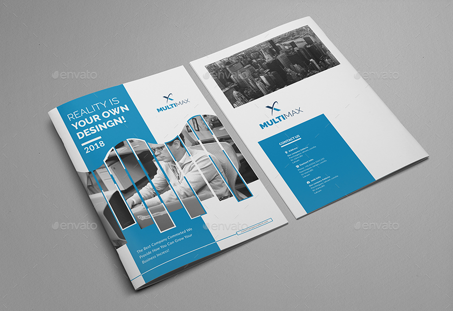 Brochure & Company Timeline, Print Templates | GraphicRiver