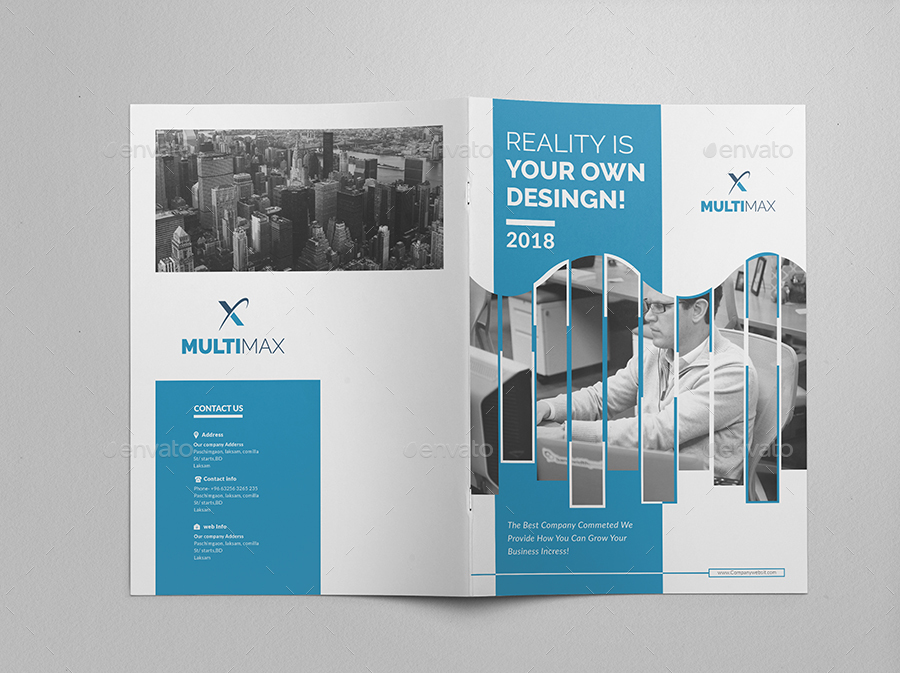 Brochure & Company Timeline, Print Templates | GraphicRiver