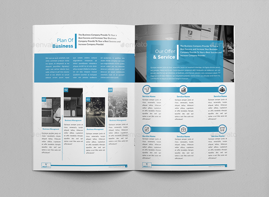 Brochure & Company Timeline, Print Templates | GraphicRiver