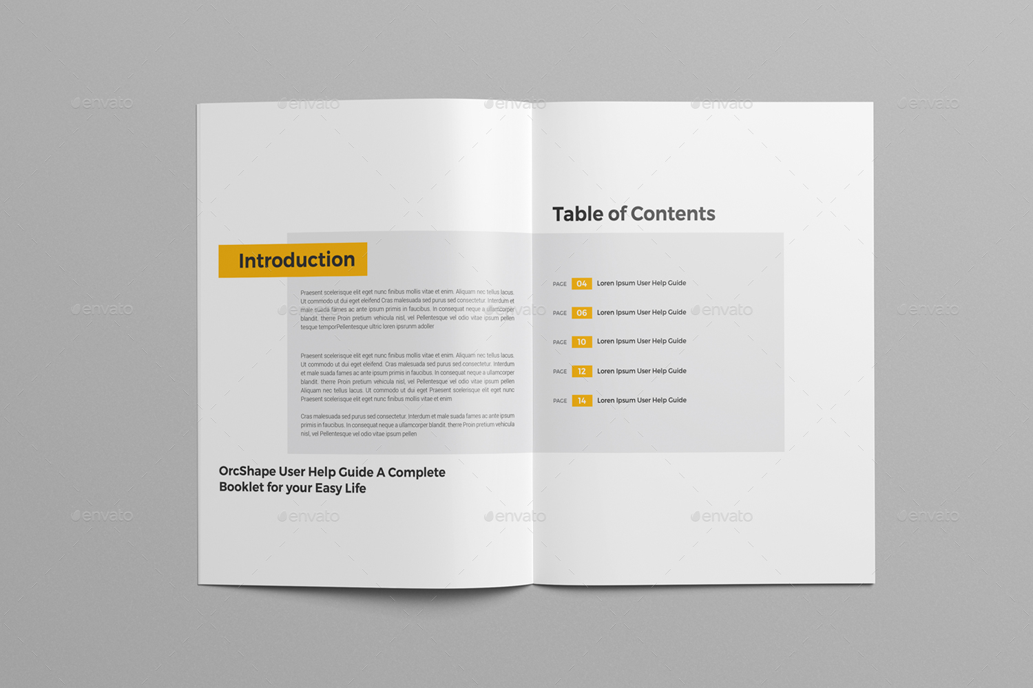 User Guide , Print Templates | GraphicRiver