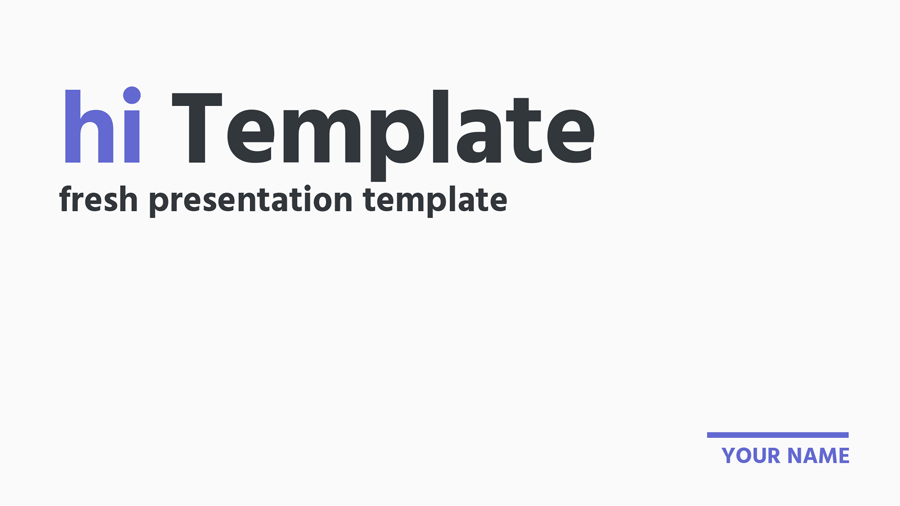hi - Quality PowerPoint Template, Presentation Templates | GraphicRiver