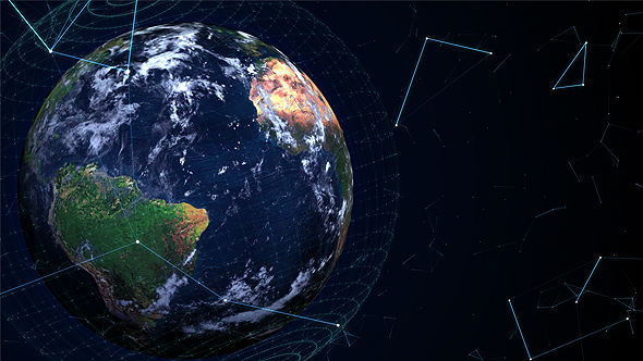 Plexus Earth, Motion Graphics | VideoHive
