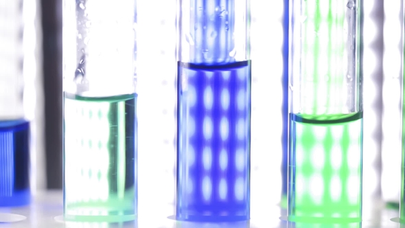 Test Tubes. Bright Lamps by Civil | VideoHive