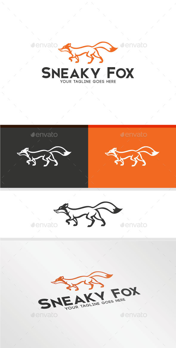 Sneaky Fox, Logo Templates | GraphicRiver