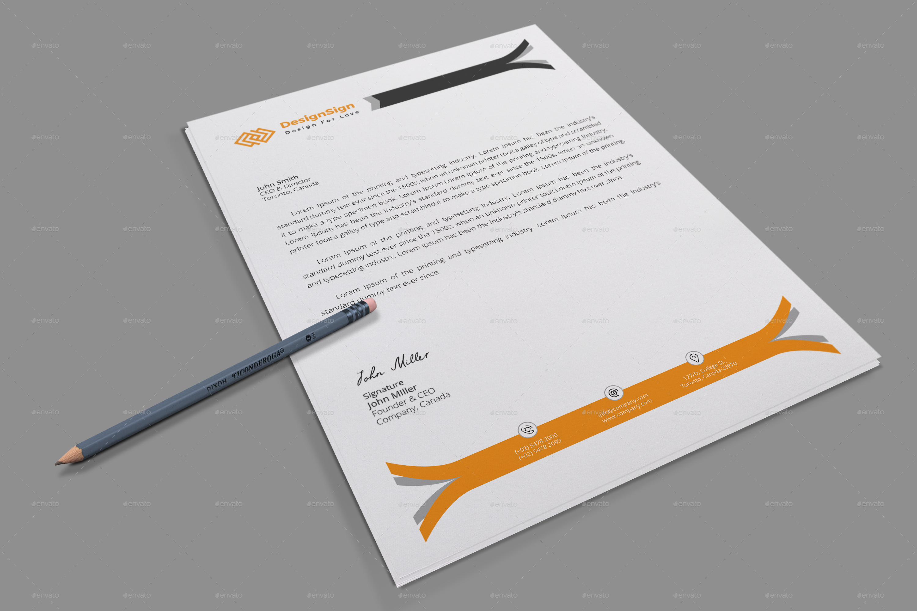 Letterhead, Print Templates | GraphicRiver
