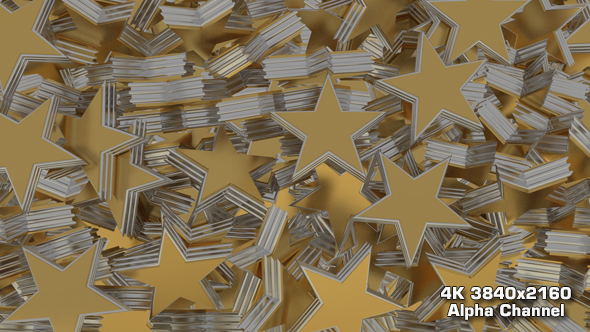 3D Stars Transition, Motion Graphics | VideoHive