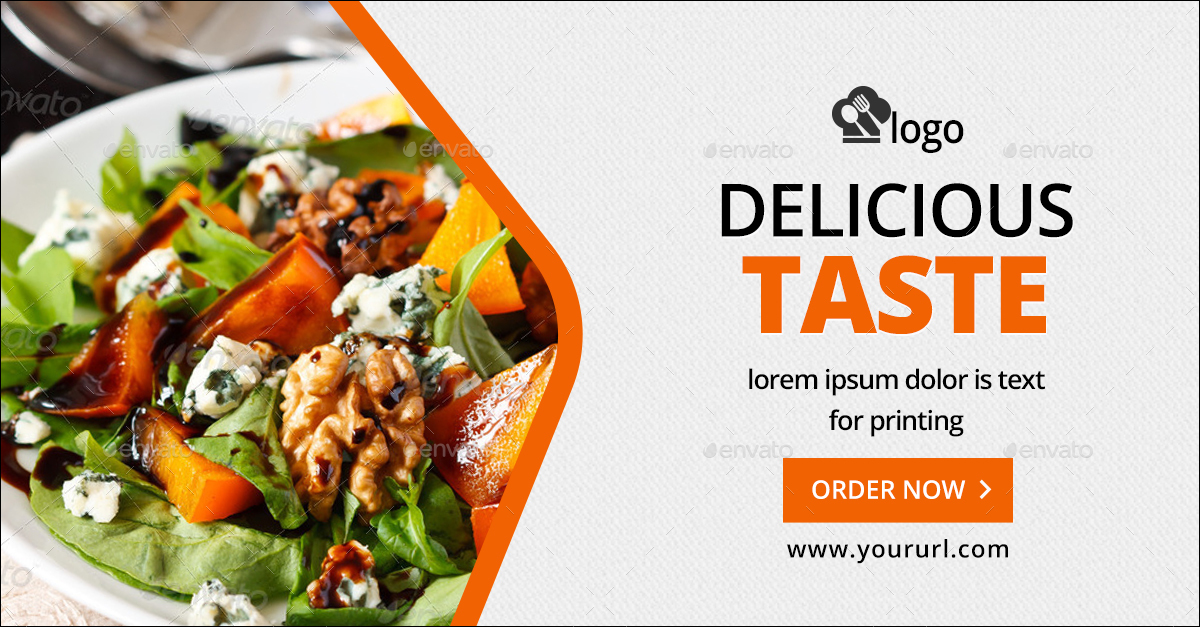 Delicious Food Banners by Hyov | GraphicRiver