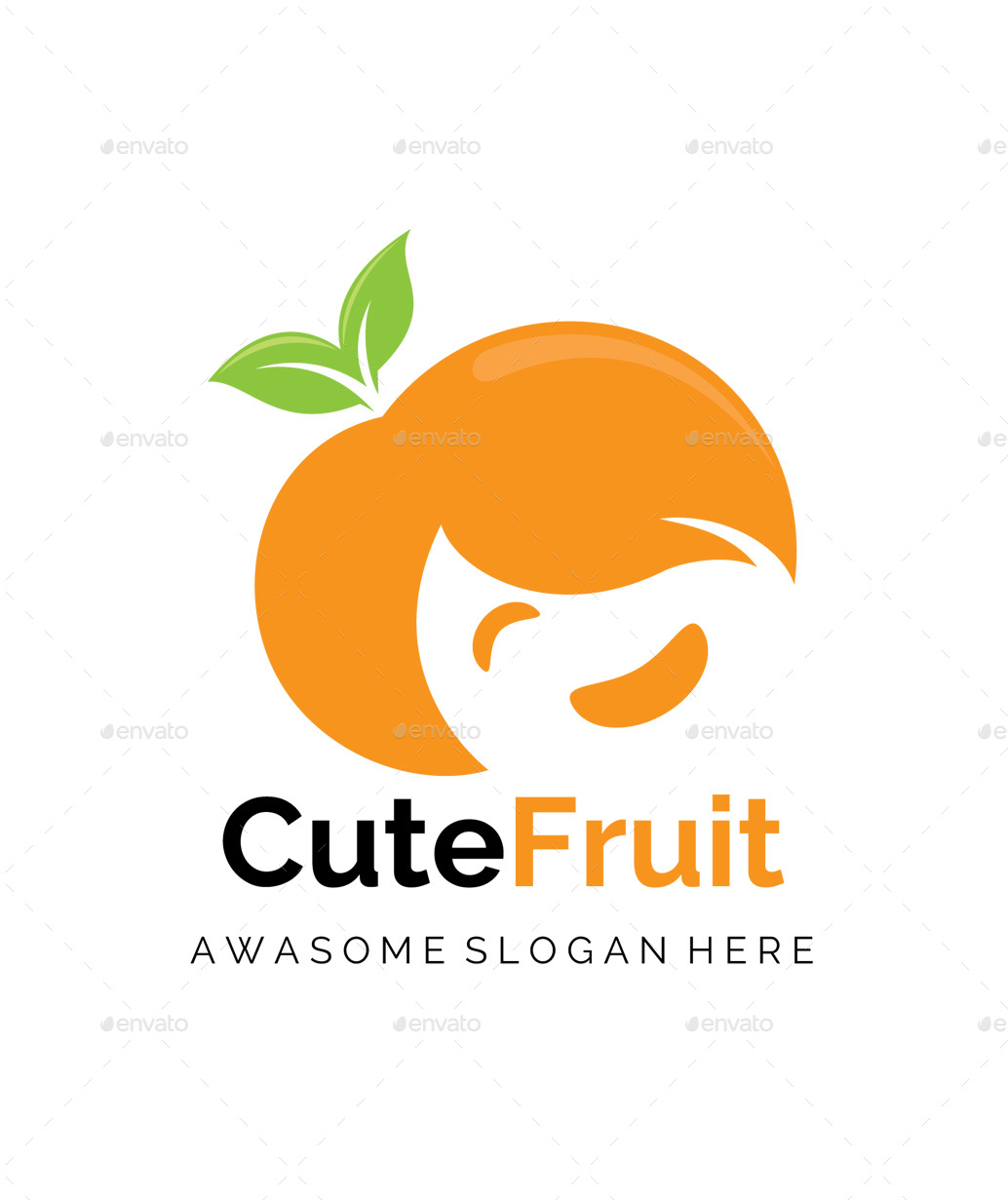 Cute Fresh Fruit - Logo Template, Logo Templates | GraphicRiver