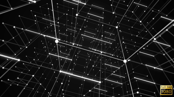 Cyber Network Background, Motion Graphics | VideoHive