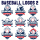 Vector Editable Baseball Logos 2, Vectors | GraphicRiver