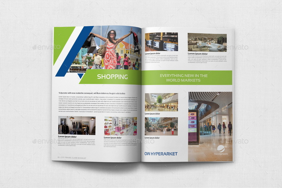 Travel Guide Template, Print Templates | GraphicRiver