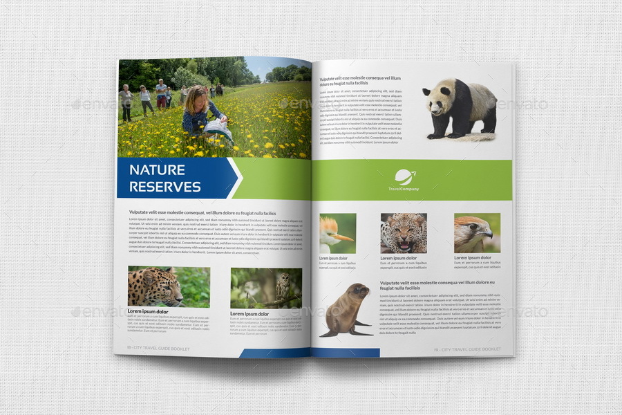 Travel Guide Template, Print Templates | GraphicRiver