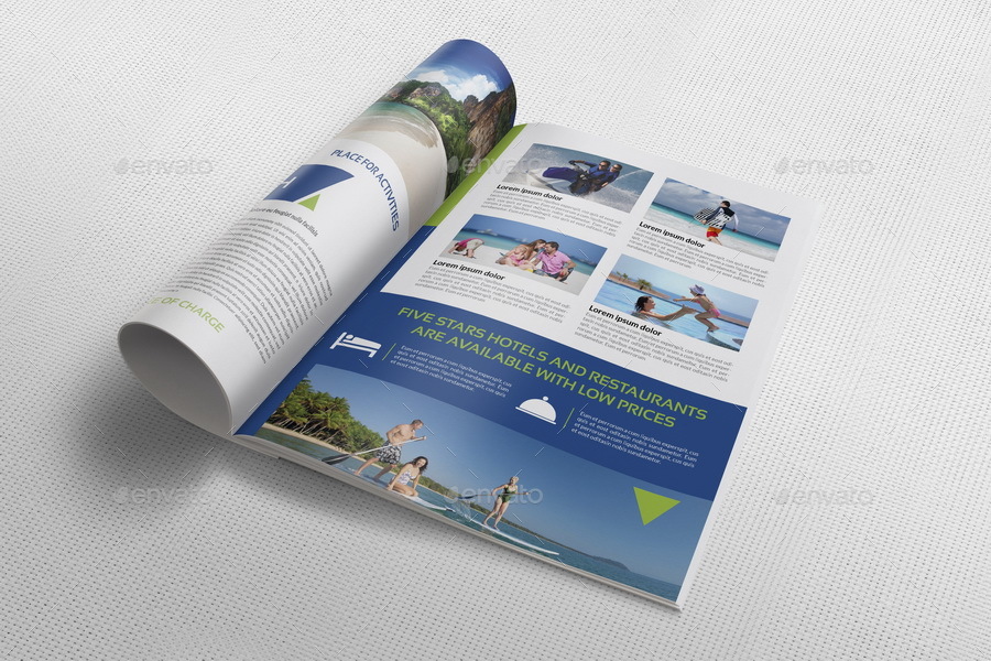 Travel Guide Template, Print Templates | GraphicRiver