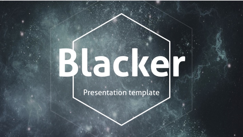 Blacker creative presentation by malis | GraphicRiver