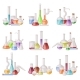 Lab Flask Vector Set., Vectors | GraphicRiver