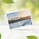 8x5.5 Postcard / Greeting Card Mock-Up by professorinc | GraphicRiver