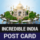 Incredible India Travel Post Card, Print Templates | GraphicRiver