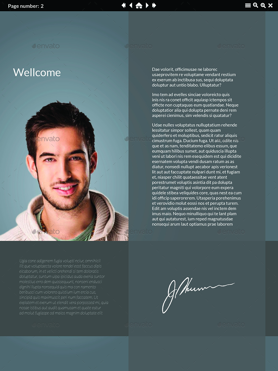 Interactive PDF Magazine No1, ePublishing | GraphicRiver
