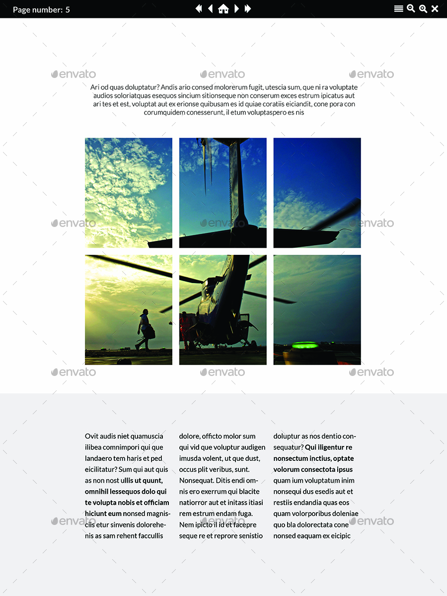 Interactive PDF Magazine No1, ePublishing | GraphicRiver