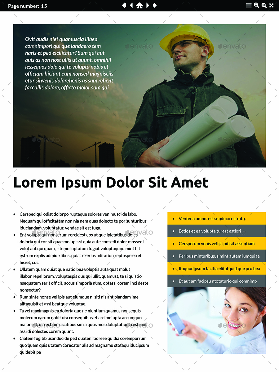 Interactive PDF Magazine No1, ePublishing | GraphicRiver