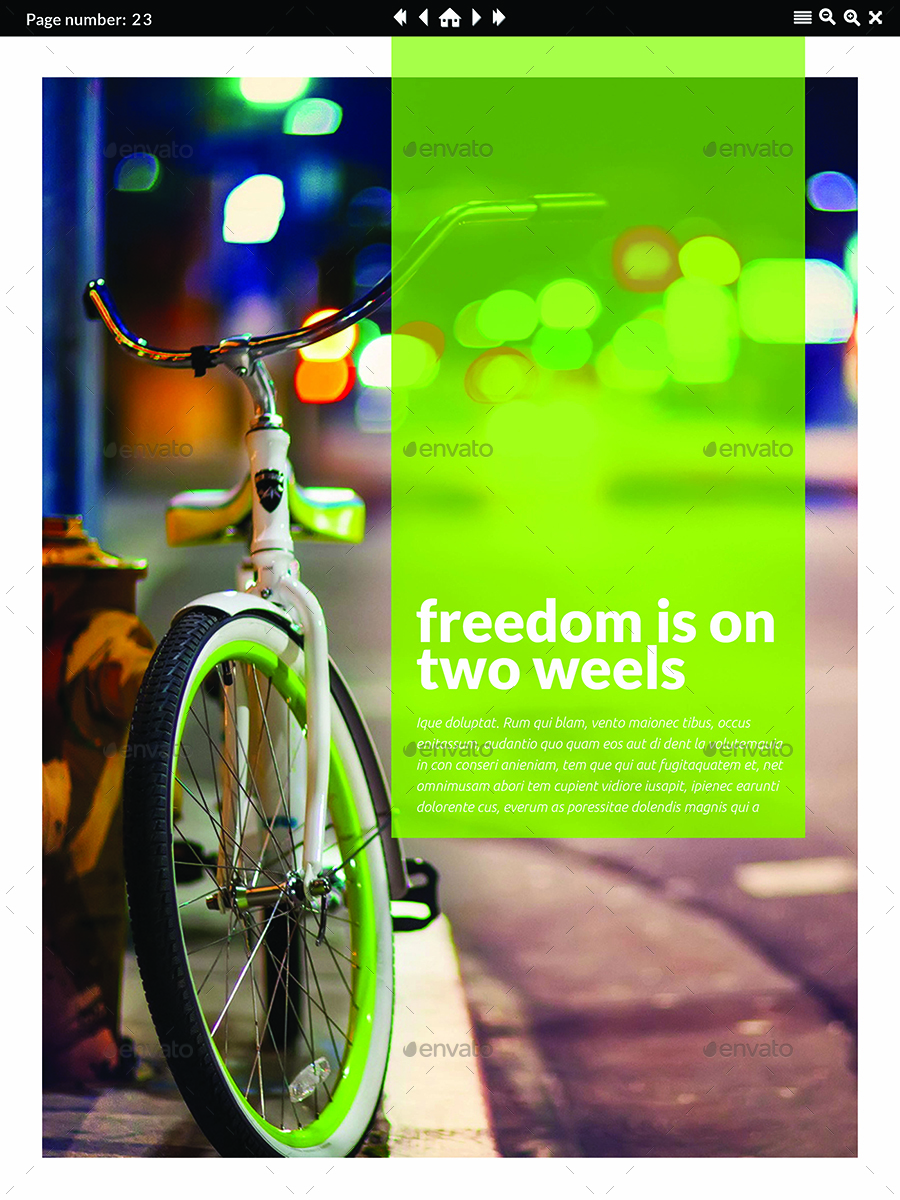 Interactive PDF Magazine No1, ePublishing | GraphicRiver