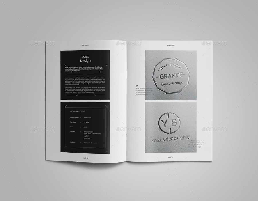 Multipurpose Portfolio Template Vol.I, Print Templates | GraphicRiver
