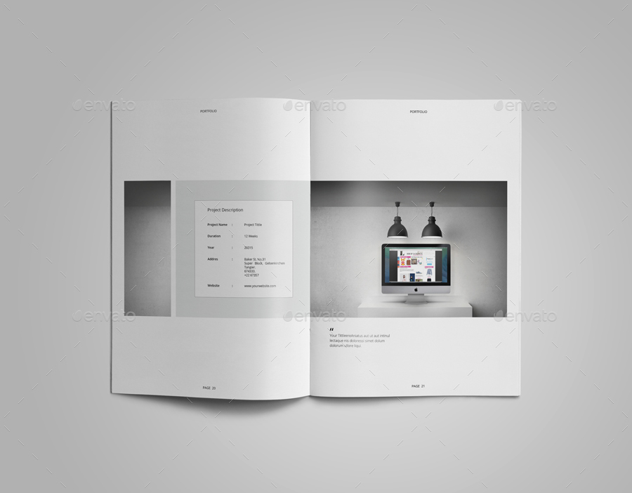 Multipurpose Portfolio Template Vol.I, Print Templates | GraphicRiver