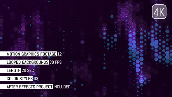 Hexagon Animation Pack 01, Motion Graphics | VideoHive