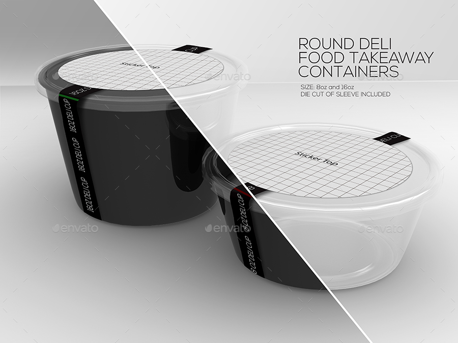 Fast Food Boxes Vol.4: Take Out Packaging Mock Ups by ina717 | GraphicRiver