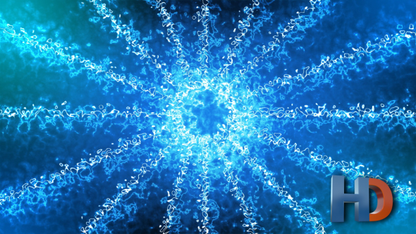 Blue Animated Background Energy Loop, Motion Graphics | VideoHive