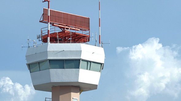 Radar Control Tower, Stock Footage | VideoHive