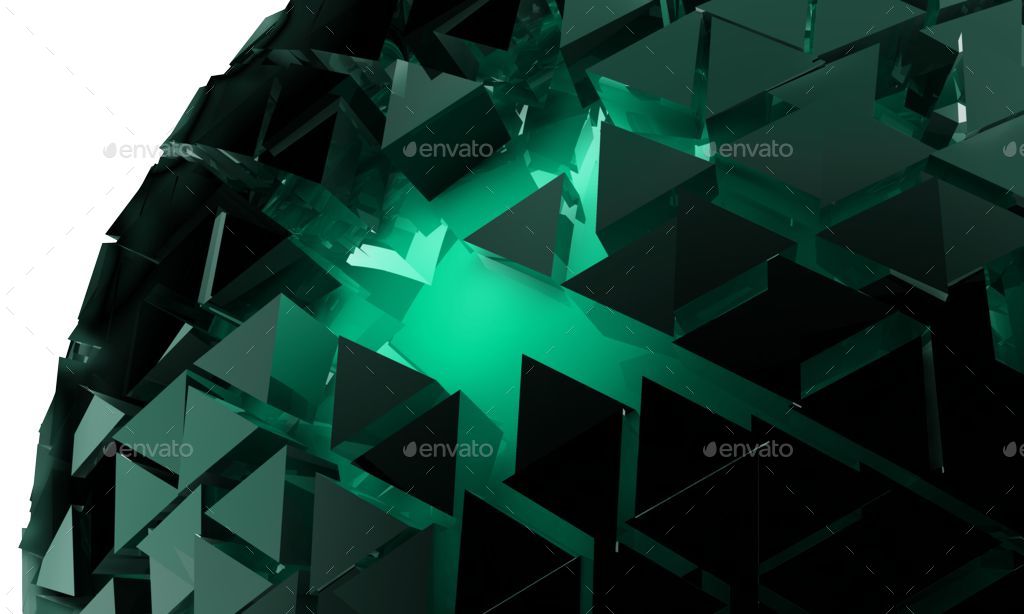 Abstract Shattered Spheres Backgrounds, Graphics | GraphicRiver