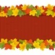 Knitted Border with Maple Leaves, Vectors | GraphicRiver