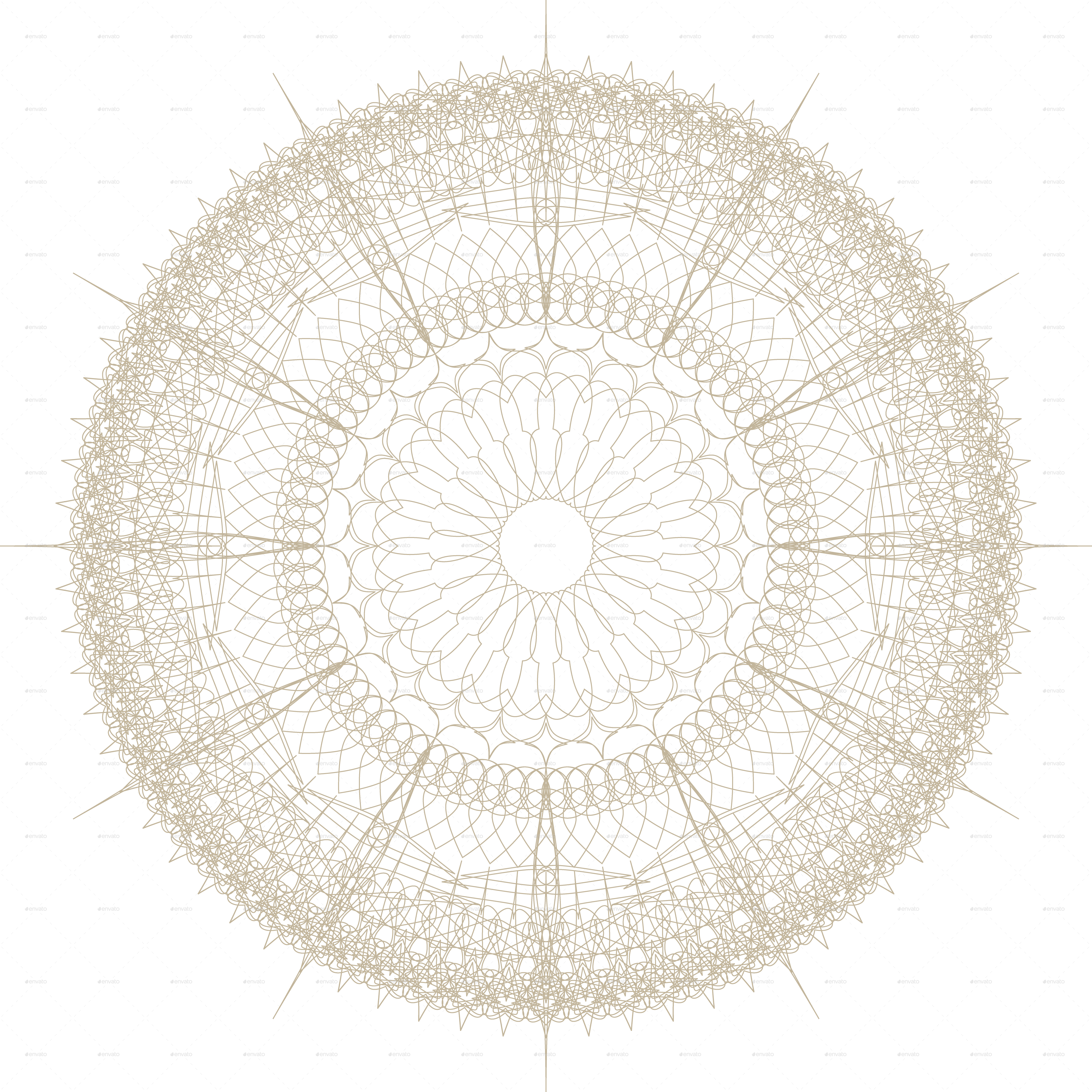 Set of 30 Guilloche, Vectors | GraphicRiver