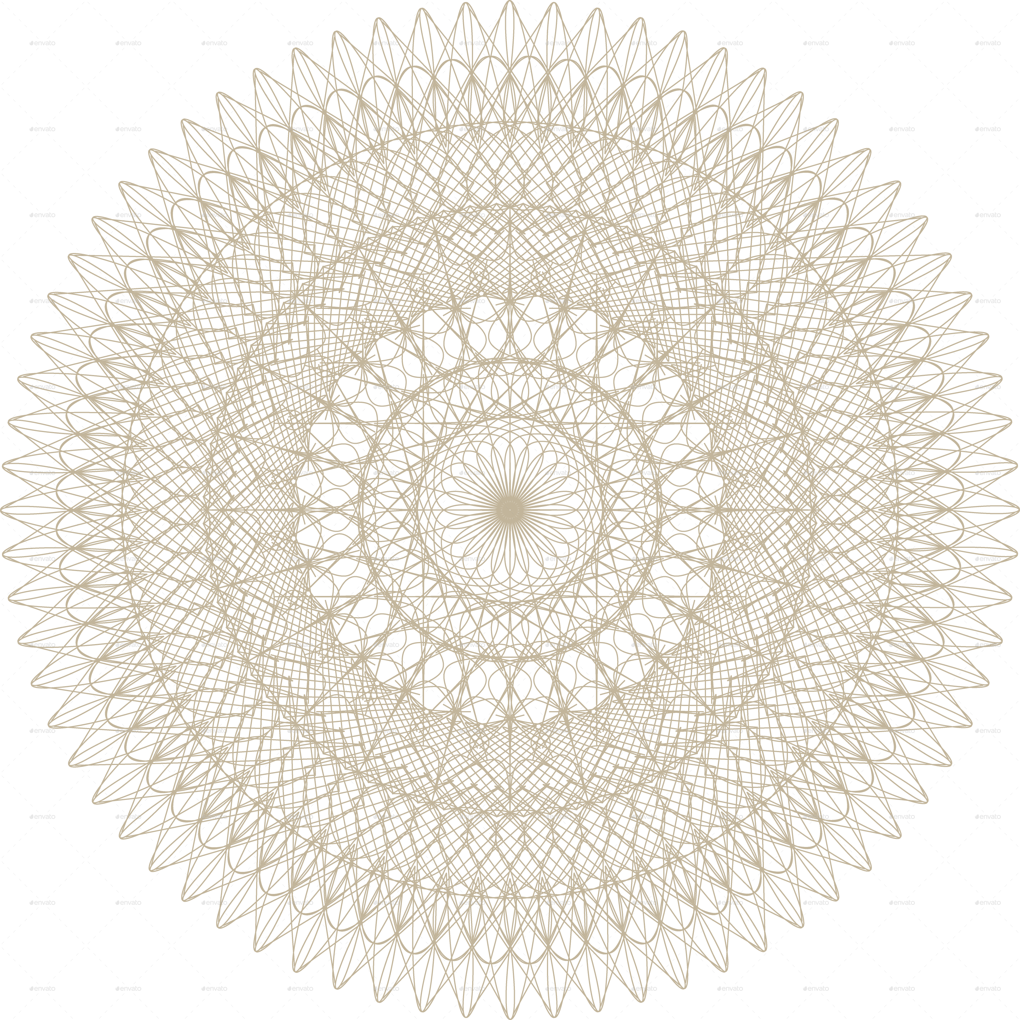 Set of 30 Guilloche, Vectors | GraphicRiver