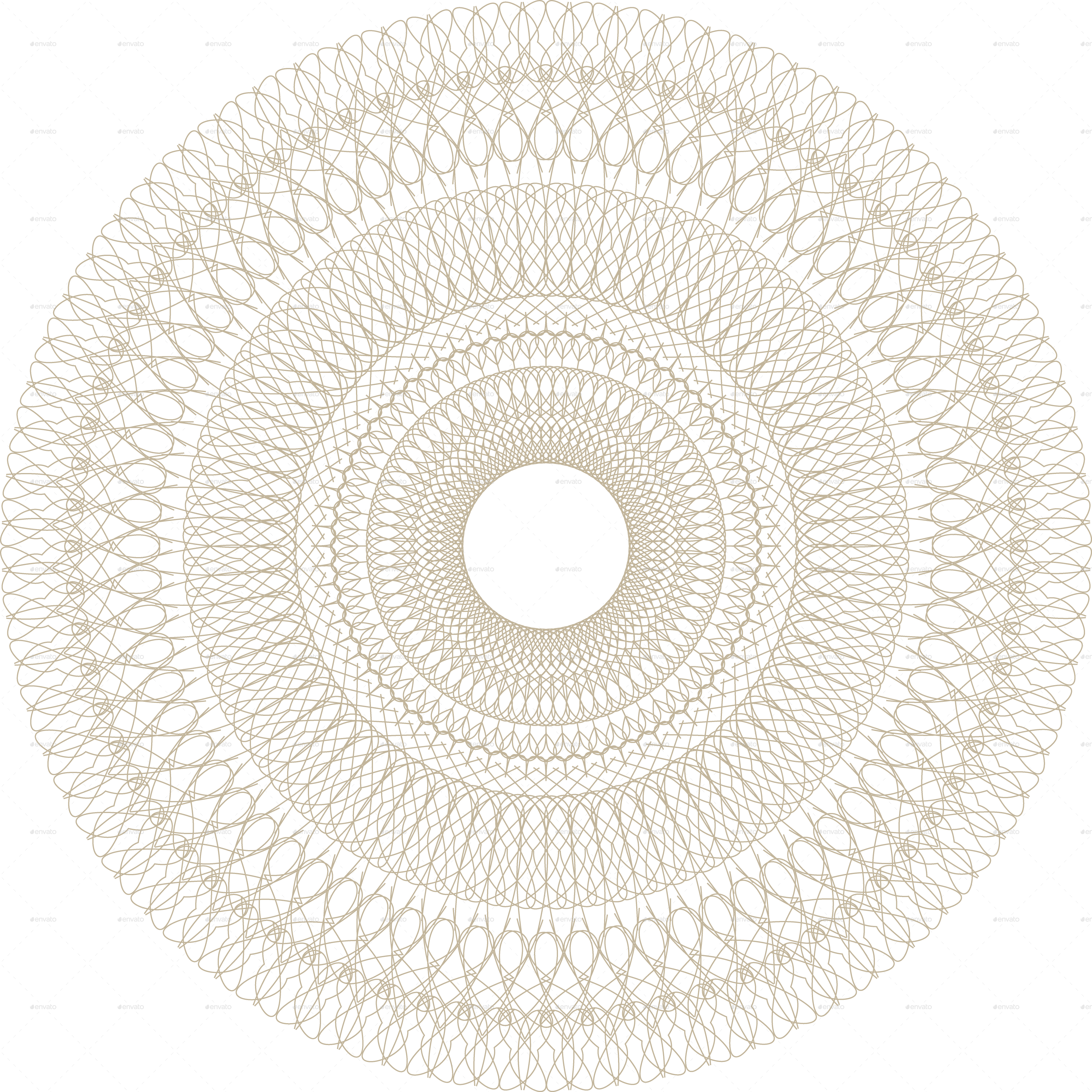 Set of 30 Guilloche, Vectors | GraphicRiver