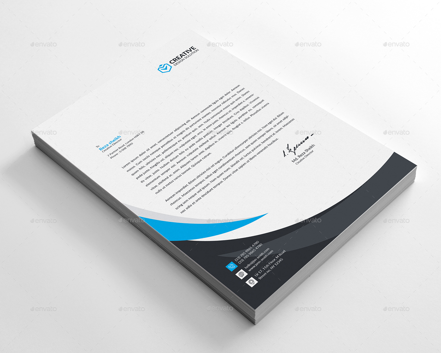 Letterhead, Print Templates | GraphicRiver
