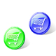 Glossy shopping cart button, Vectors | GraphicRiver