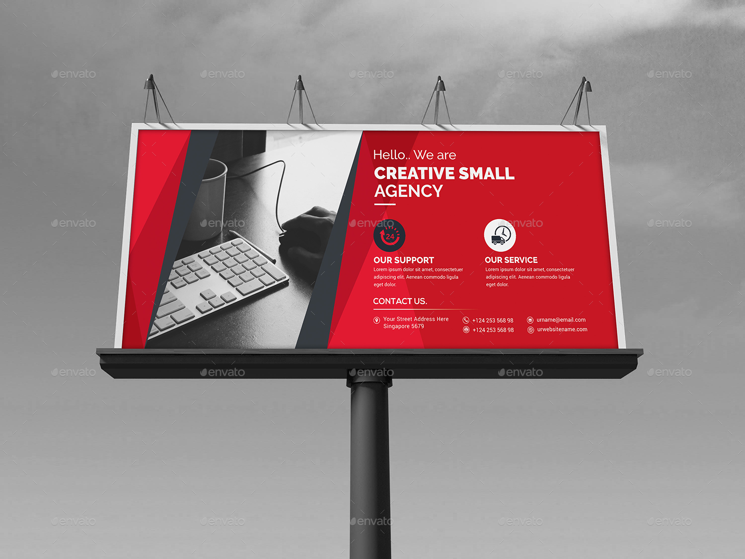Billboard Template, Print Templates | GraphicRiver