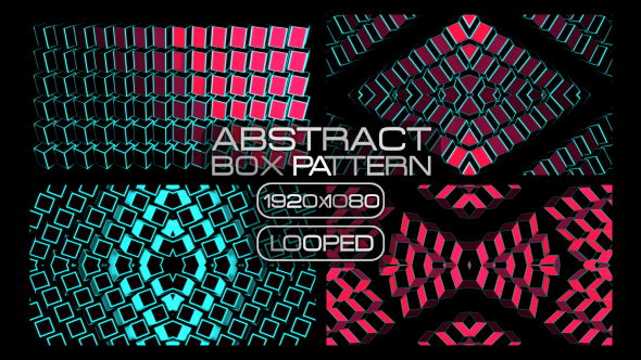 Abstract Box Pattern VJ Pack, Motion Graphics | VideoHive