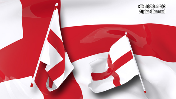 Flag Transition - England, Motion Graphics | VideoHive