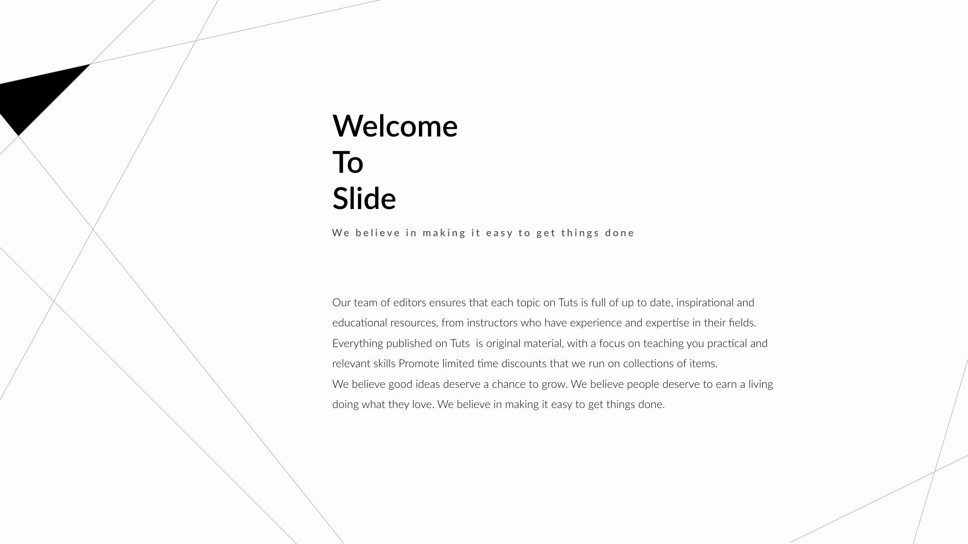 Diagonal - Clean & Creative Keynote Template, Presentation Templates