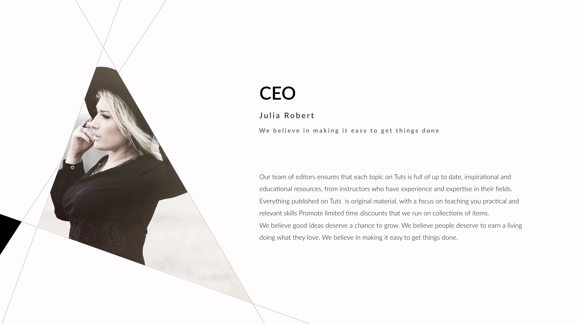 Diagonal - Clean & Creative Keynote Template, Presentation Templates